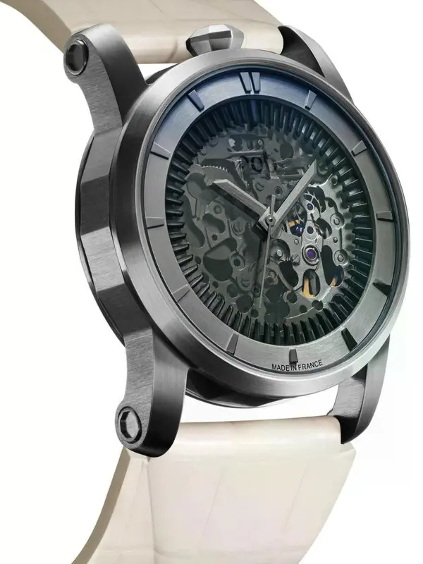 FOB PARIS Leather Skeleton 40mm