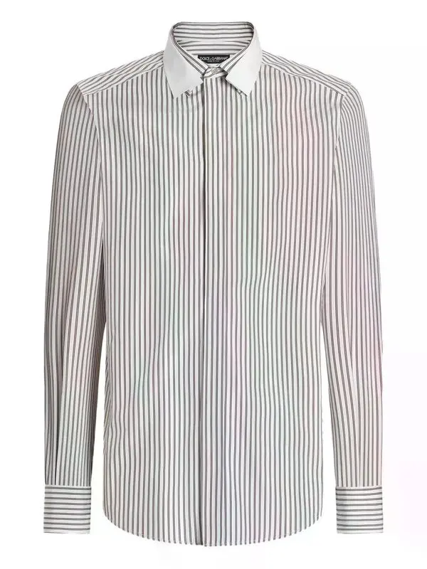 Dolce & Gabbana Striped Longsleeved Shirt