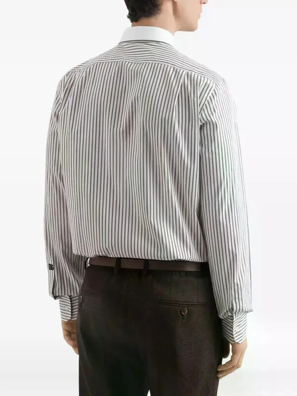 Dolce & Gabbana Striped Longsleeved Shirt