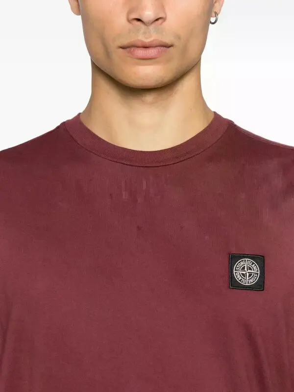 Stone Island Logo-patch T-shirt
