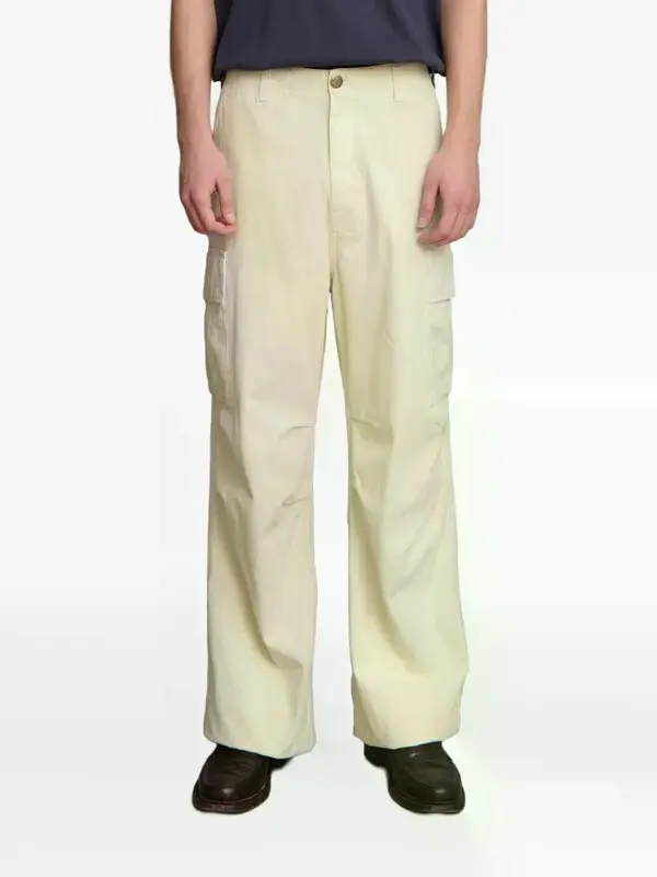 PALMES Herringbone Cargo Trousers