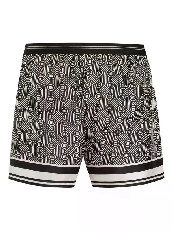 Dolce & Gabbana Logo-jacquard Patterned Boxers