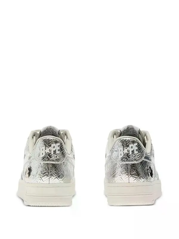 A BATHING APE Logo-patch Low-top Sneakers