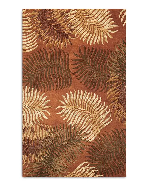 Kas Havana Fern View Area Rug, 3'3 X 5'3 - Rust