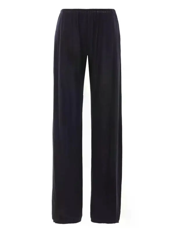 Co Elasticated-waistband Cashmere Trousers