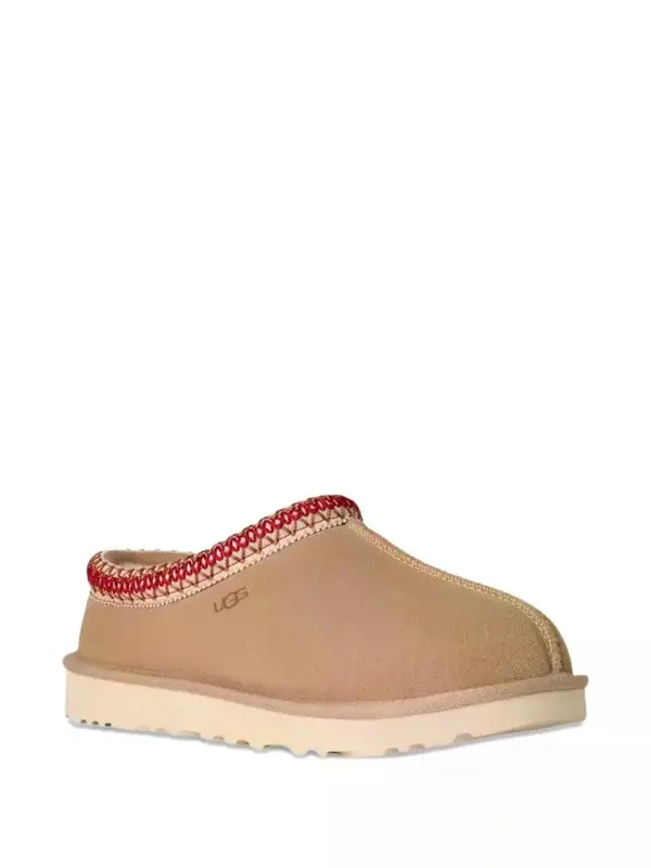 UGG Tasman Ii Embroidered Slippers - Neutrals
