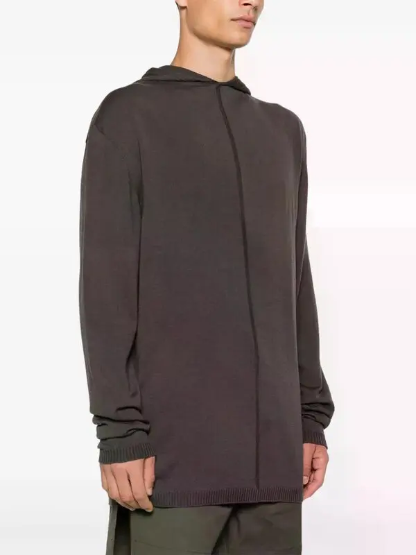 Rick Owens Wool Hoodie
