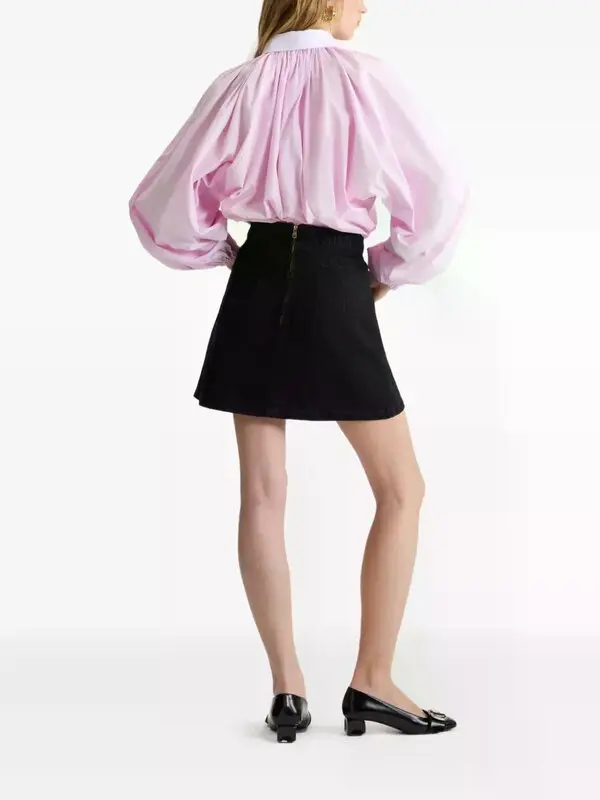 PATOU Long-sleeved Poplin Blouse - Pink