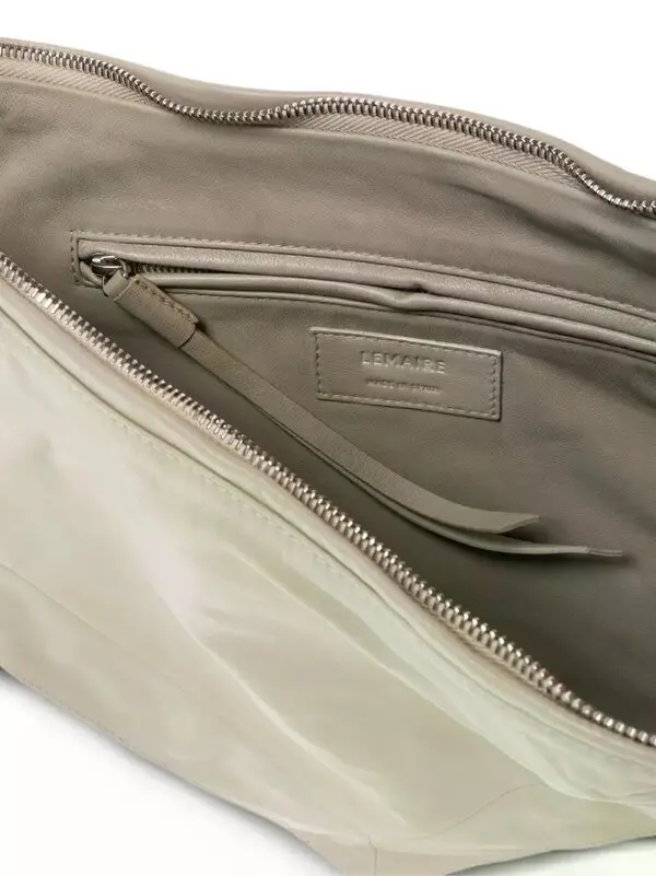 LEMAIRE Scarf Leather Shoulder Bag - Neutrals