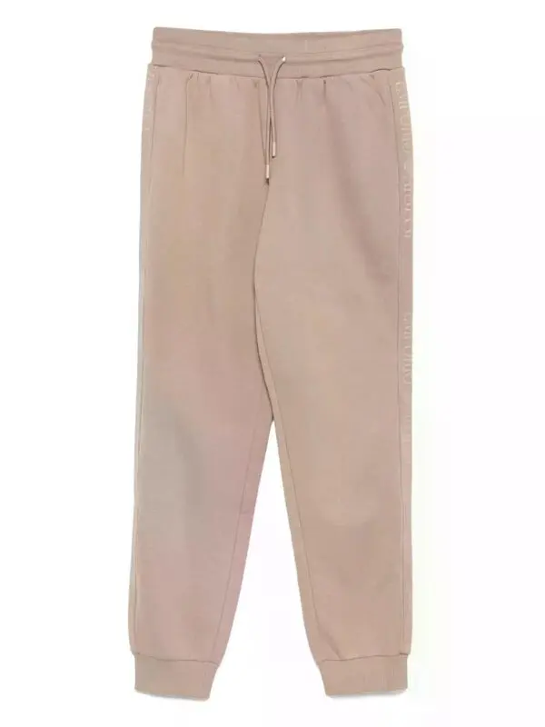 Emporio Armani Logo-embellishment Trousers - Neutrals