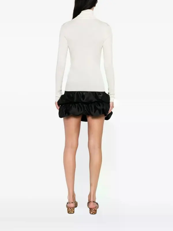 P.a.r.o.s.h Cut-out Wool Sweater - Neutrals