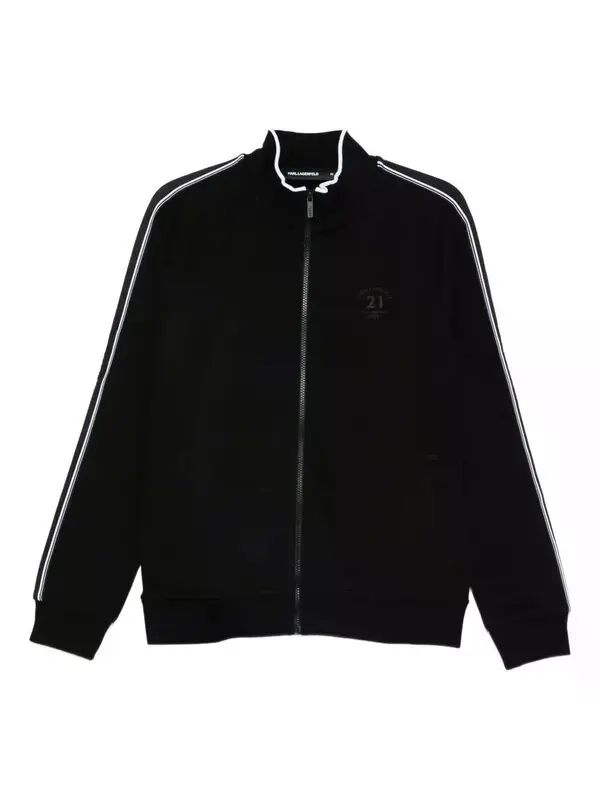 Karl Lagerfeld Zip-up Cotton Jacket