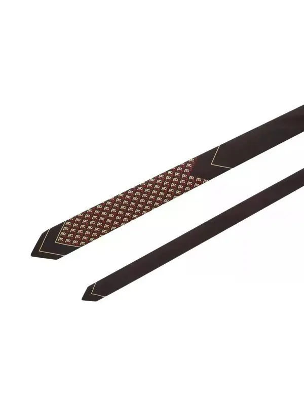 Dolce & Gabbana Monogram Silk Neck Tie