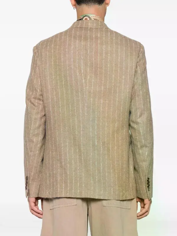 Etro Pinstripe Blazer - Neutrals
