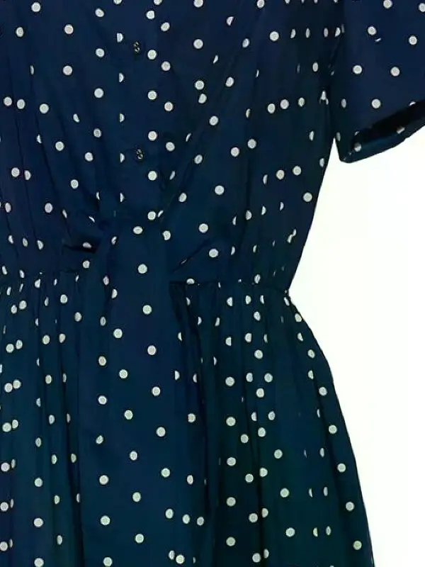 Cara Cara Asbury Polka-dot Mini Dress