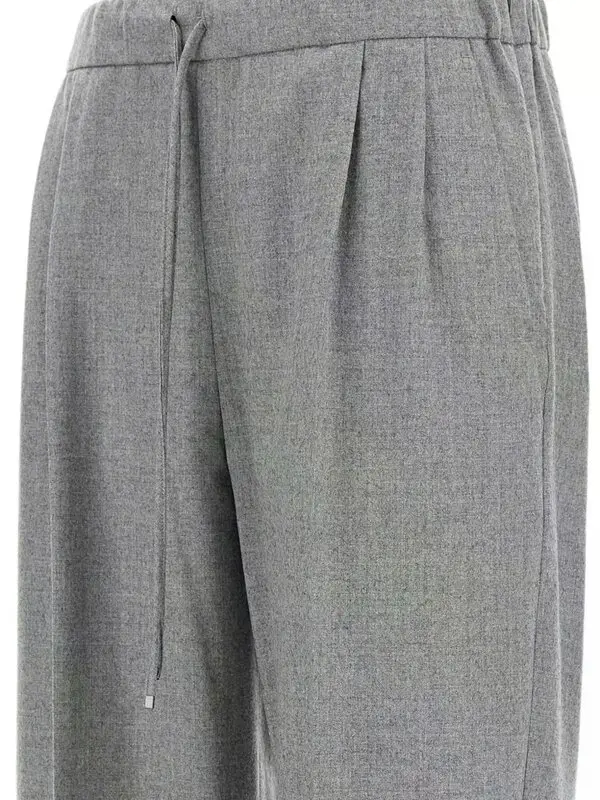 Max Mara Pleated-front Drawstring Trousers