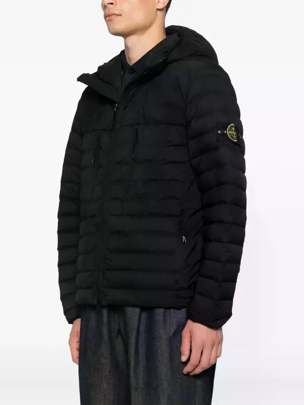 Stone Island Hooded Quilted Jacket