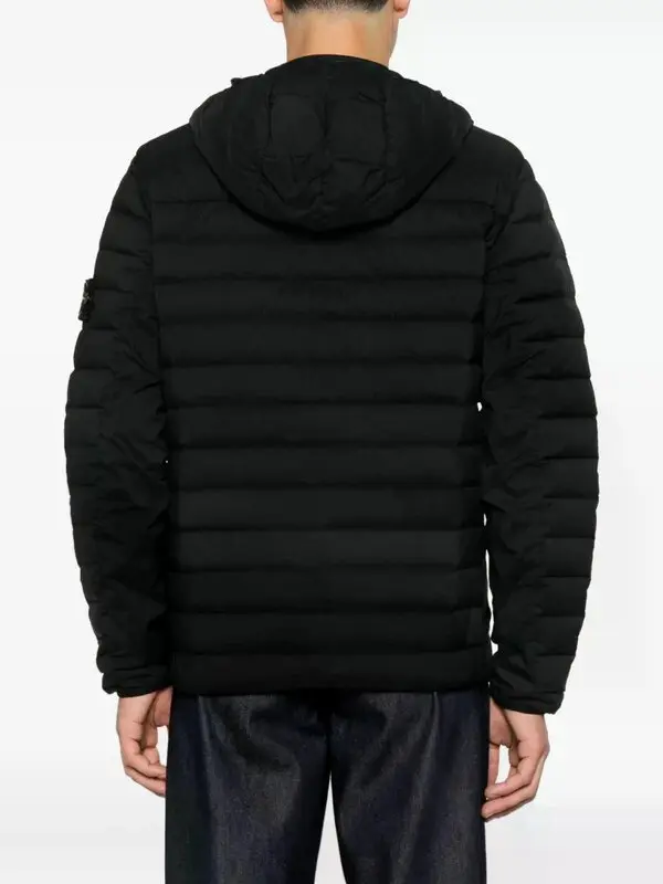 Stone Island Hooded Quilted Jacket