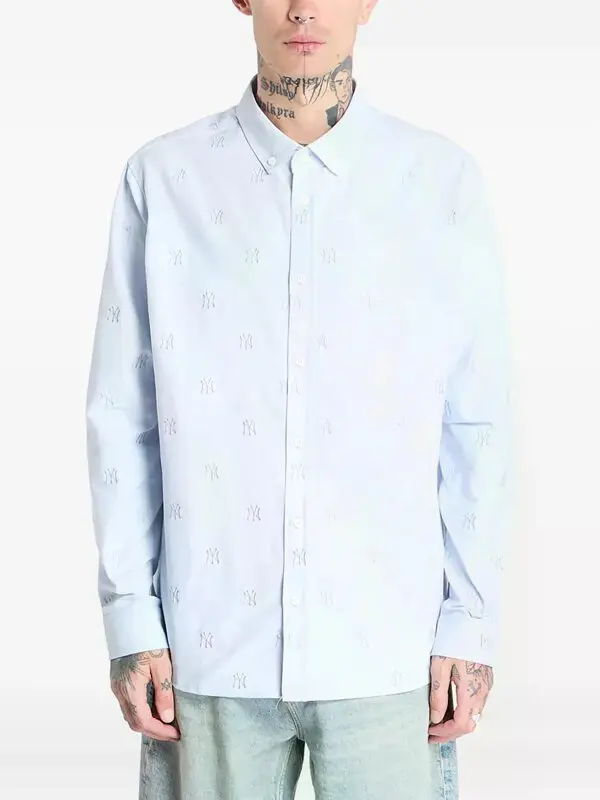 New Era Monogram Embroidered Shirt