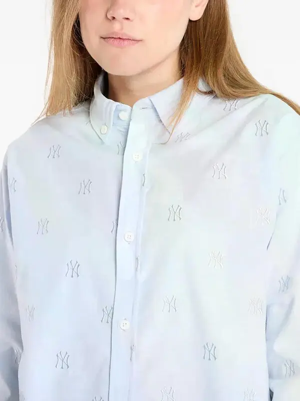 New Era Monogram Embroidered Shirt