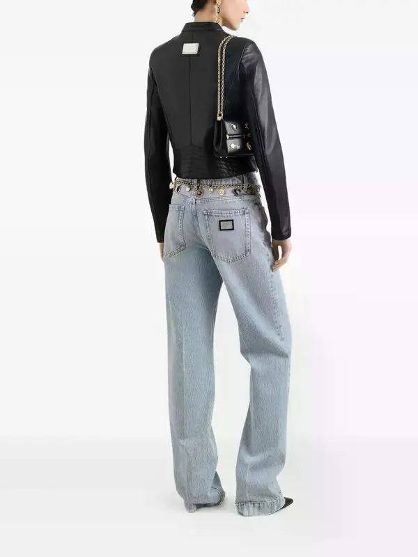 Dolce & Gabbana Biker-style Leather Jacket