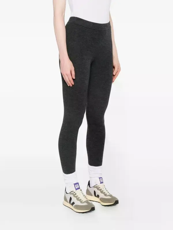 P.a.r.o.s.h Wool Leggings - Grey