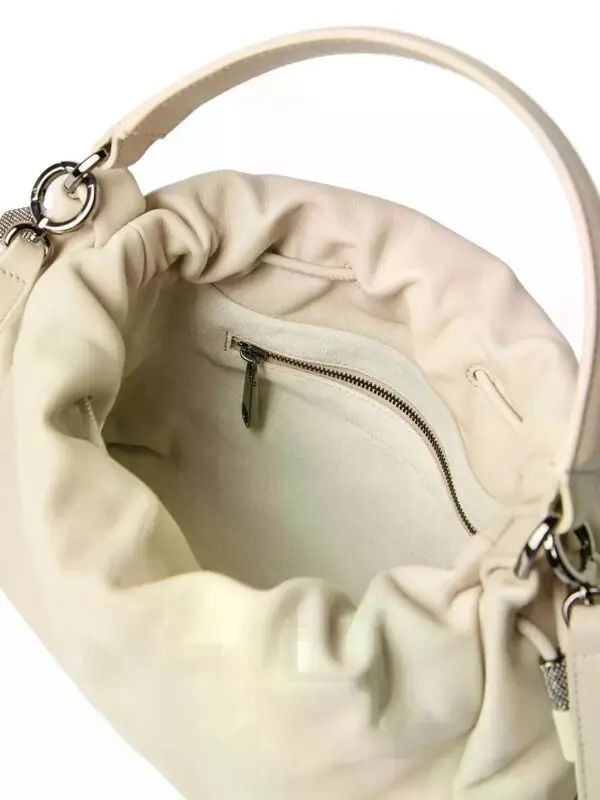 Brunello Cucinelli Leather Bucket Bag