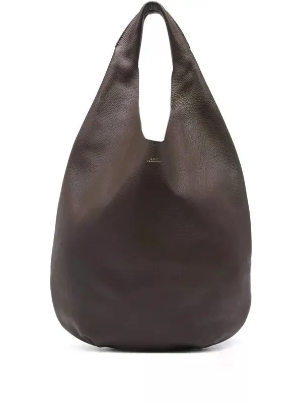 A.p.c. Le Neige Leather Shoulder Bag