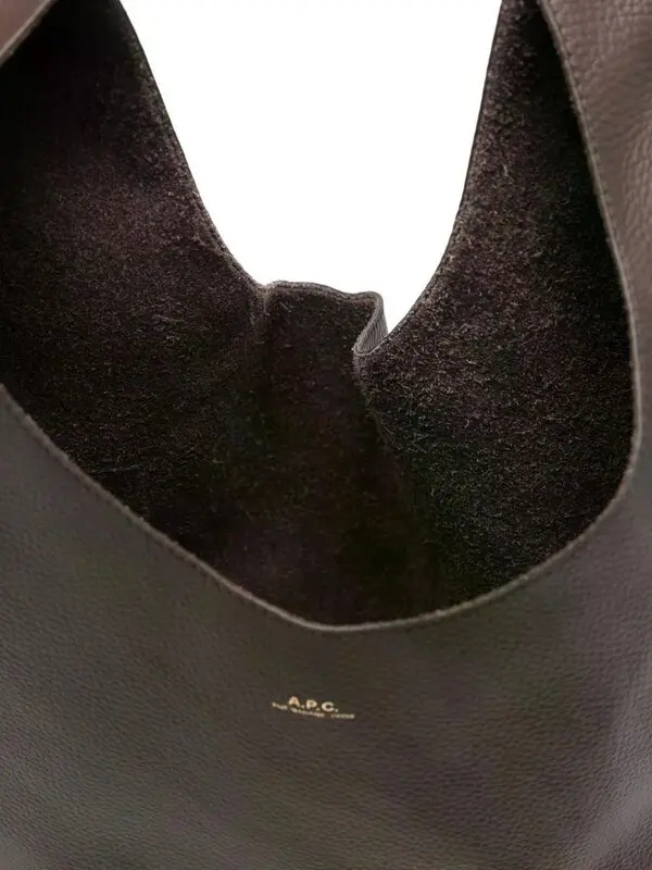 A.p.c. Le Neige Leather Shoulder Bag