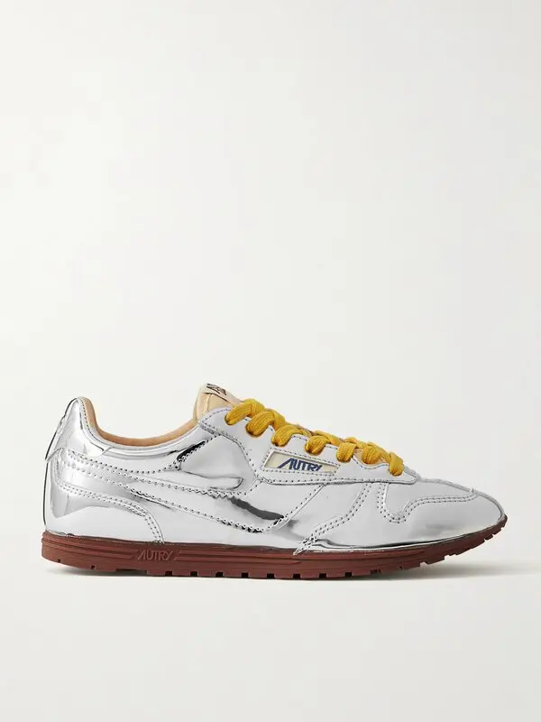 AUTRY Windspin Low Sneakers - Silver