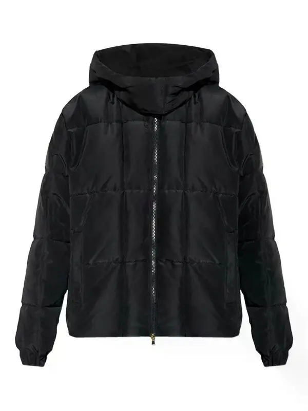 EA7 Logo-print Puffer Jacket - Uc001 Black