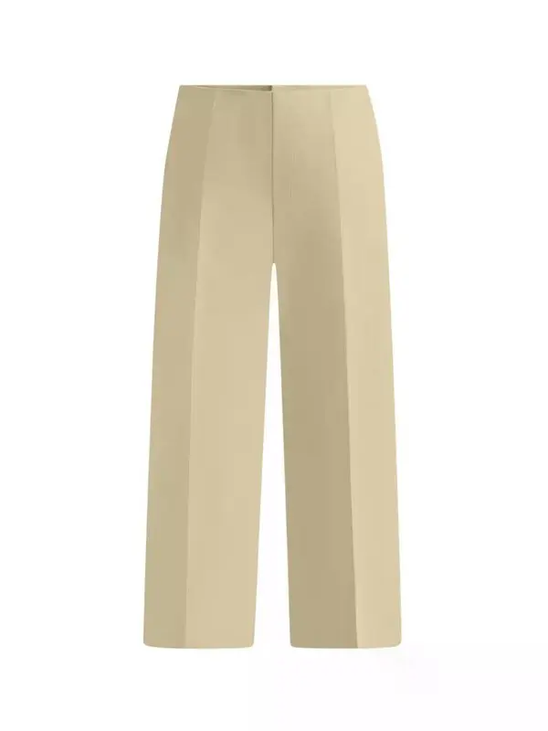 Manière De Voir Henri Foldover Trousers - Neutrals