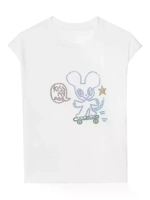 Zadig&Voltaire Cloe Cotton Tank Top - White