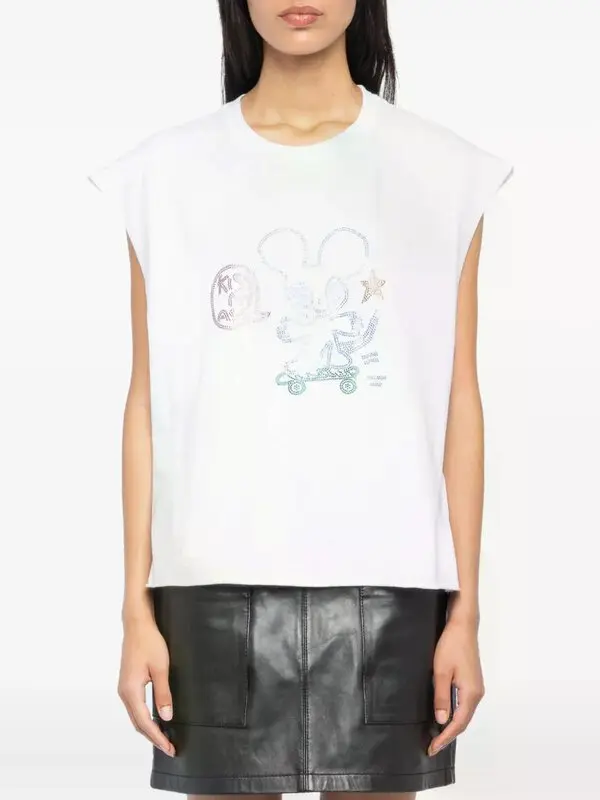 Zadig&Voltaire Cloe Cotton Tank Top