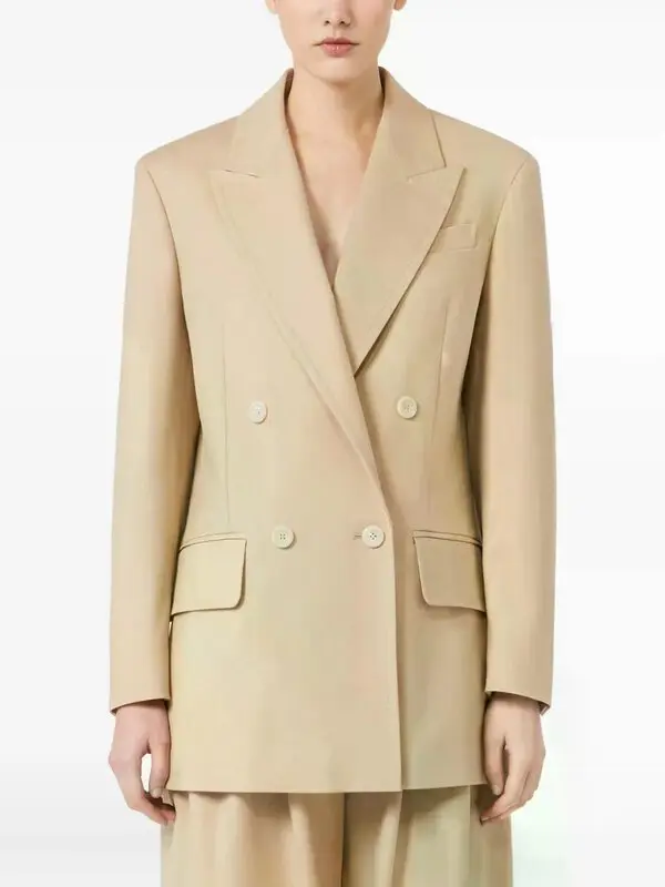 Max Mara Olimpia Double-breasted Blazer - Neutrals