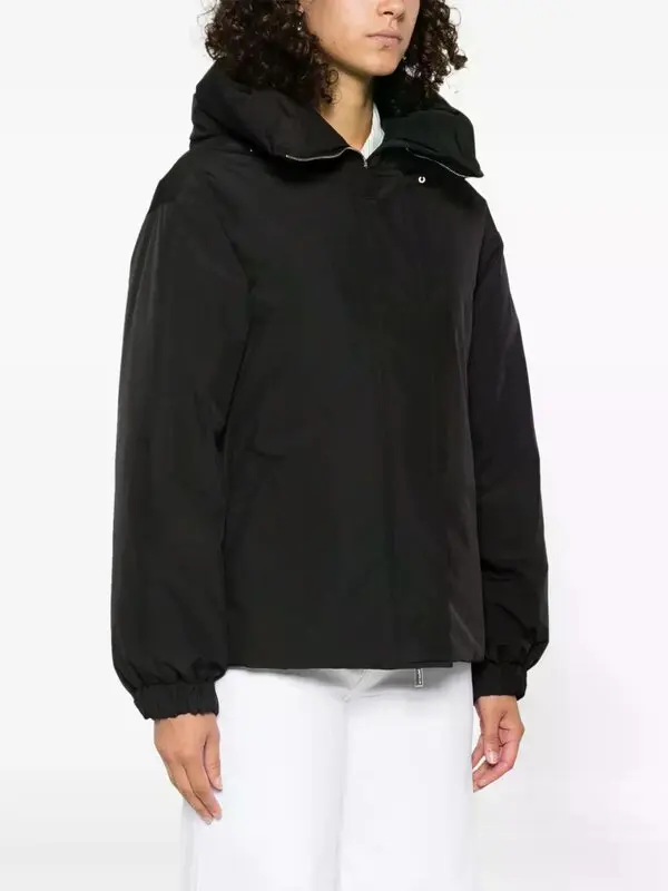 MOORER Glarea Belted High-neck Jacket
