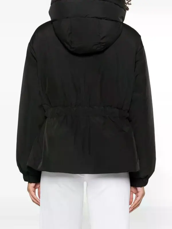MOORER Glarea Belted High-neck Jacket