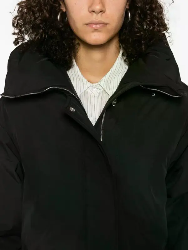 MOORER Glarea Belted High-neck Jacket