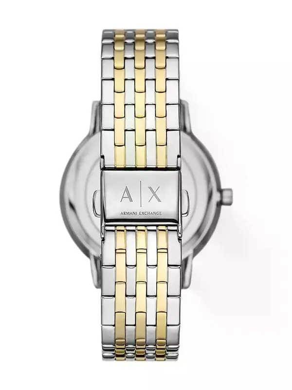 Armani Exchange Stainless Steel Watch With Two-tone Bracelet