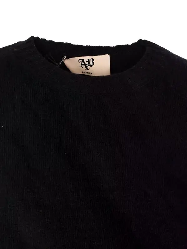 ANIYE BY Wool Raw-edge Sweater