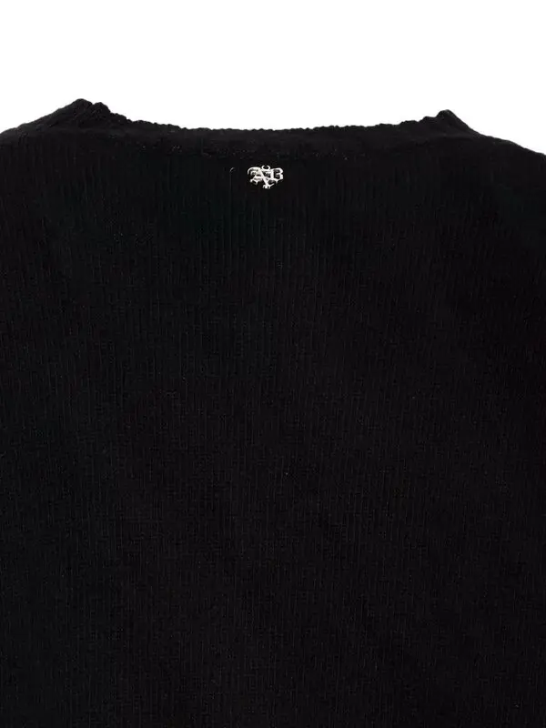 ANIYE BY Wool Raw-edge Sweater