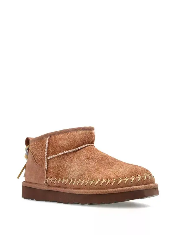 UGG Mini Biarritz Suede-leather Boots