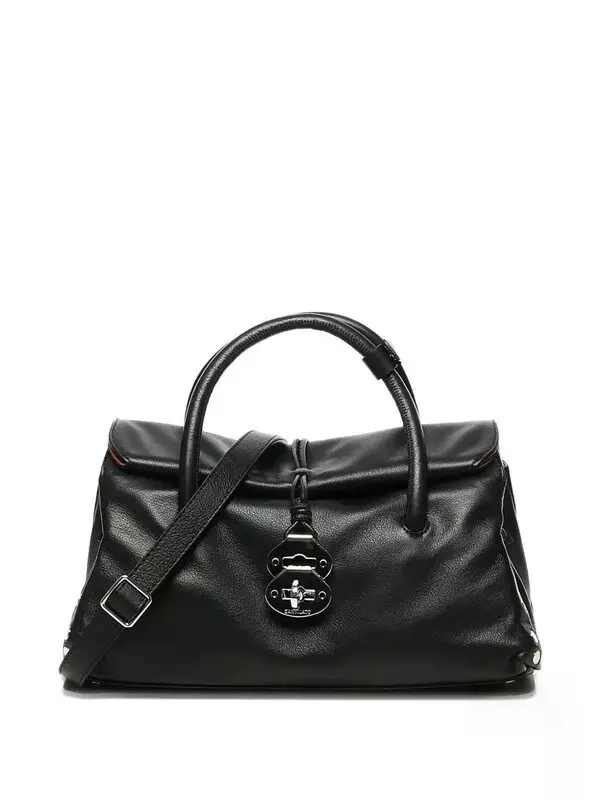 ZANELLATO Small Dotta Centauro Tote Bag - Black