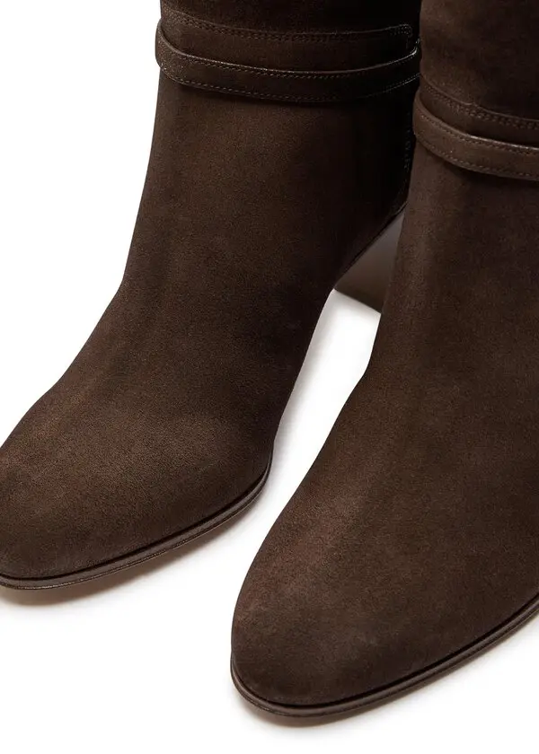 Valentino Garavani Pattie 75 Knee-high Boots - Brown