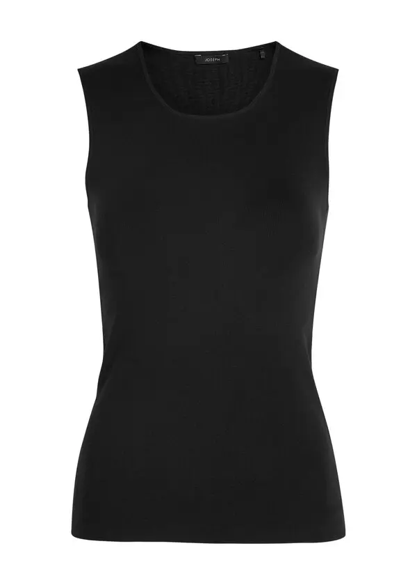 JOSEPH Stretch-silk Knit Tank
