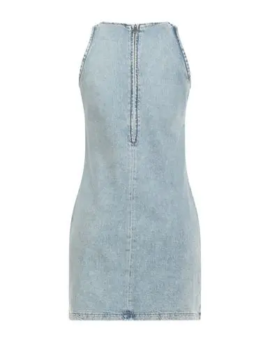Versace Embellished Denim Mini Dress