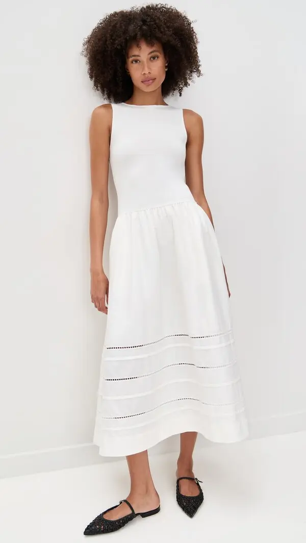 strapless open back dress Xiomar Dress - Black