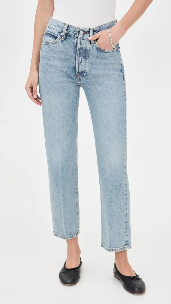 FRAME The Vertical Crop Jeans