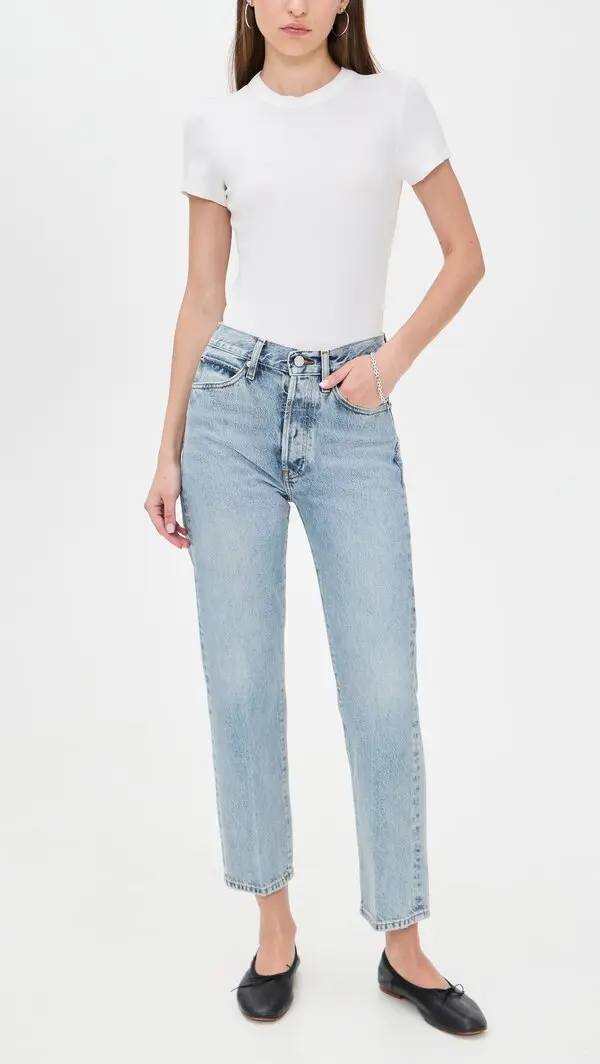 FRAME The Vertical Crop Jeans