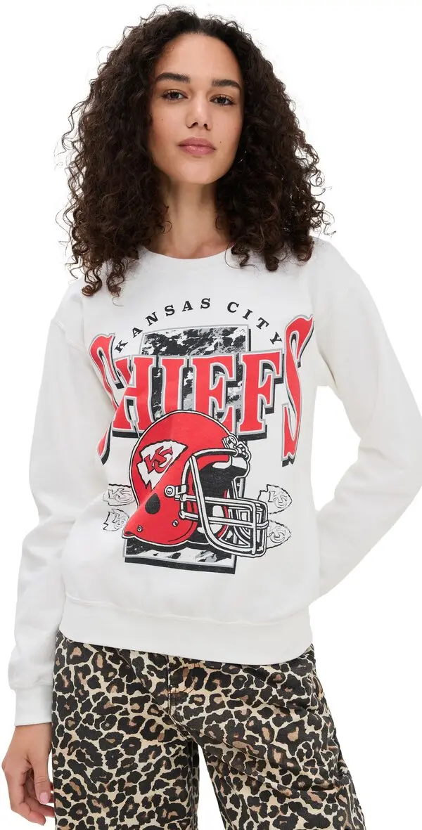 Junk Food Chiefs Conversion Crew Fleece Sweatshirt
